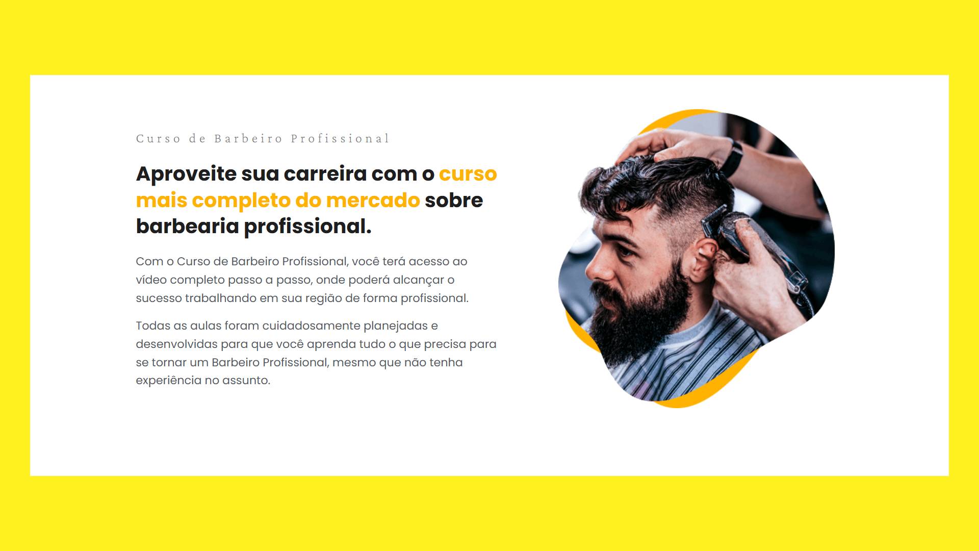 Introdução ao Curso Barbeiro Profissional - Cursos Profissionalizantes Introdução ao Curso Barbeiro Profissional - Cursos Profissionalizantes